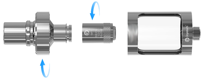 Joyetech BF SS316 Coil 1.0ohm – K110 Ηλεκτρονικά Τσιγάρα