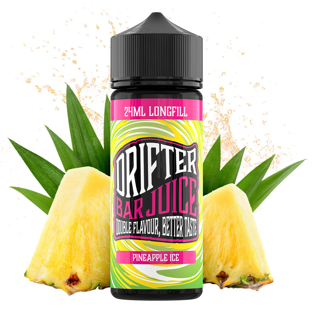 Drifter Bar Juice Pineapple Ice 24ml/120ml Flavorshot – K110 ...