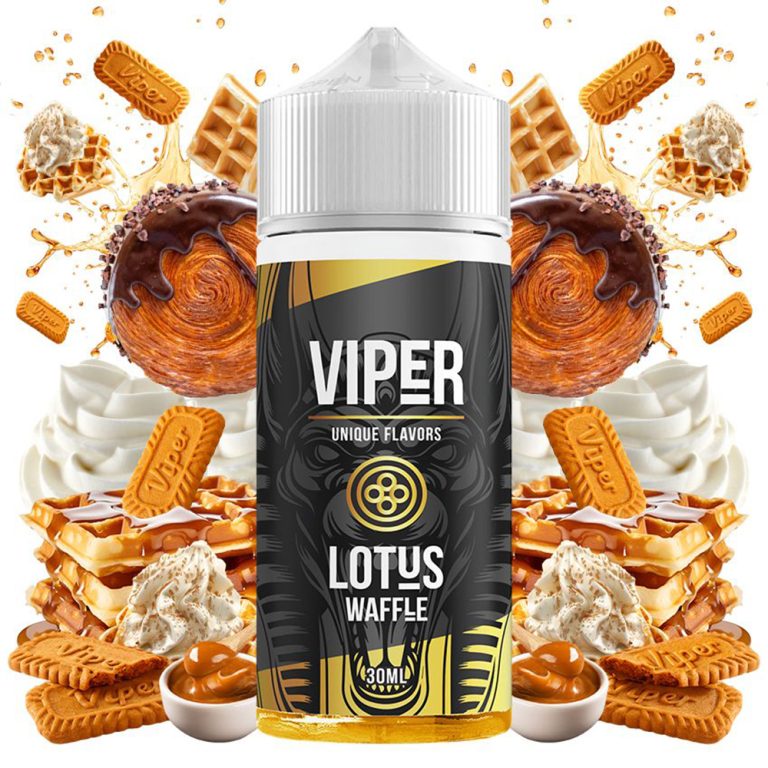 Viper Lotus Waffle 30ml/120ml Flavorshot – K110 Electronic Cigarettes